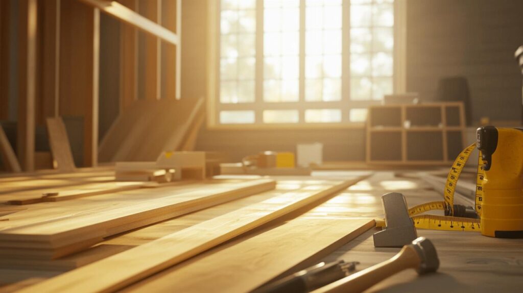 Assemblage des solives de plancher en bois : methodes traditionnelles ...